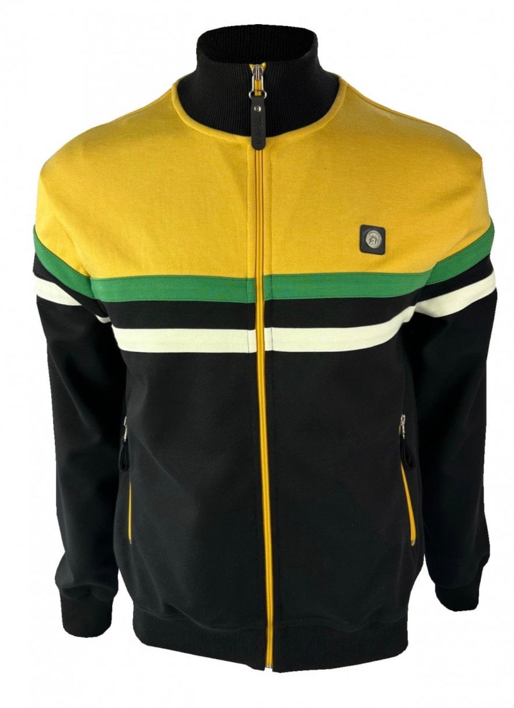 Panel Stripe Track Top Black- TR/9051 – STOMP CLOTHING
